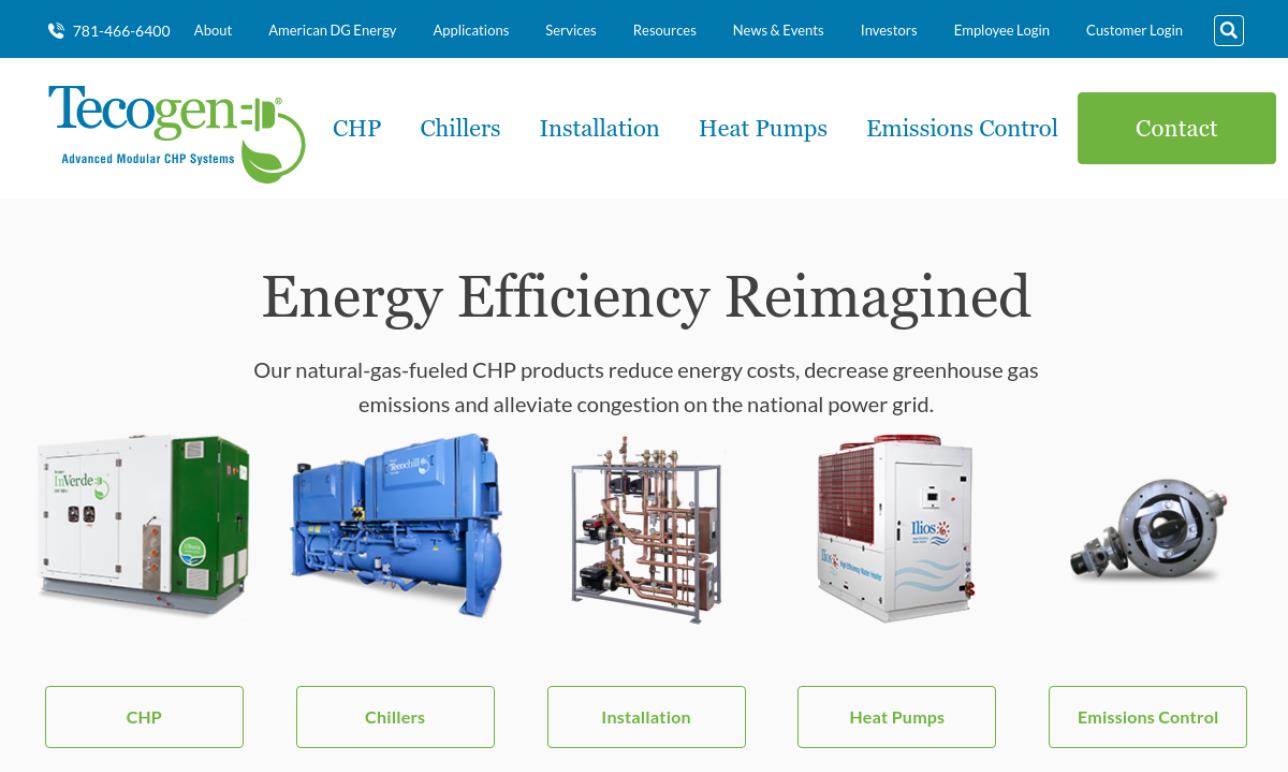 Tecogen | Liquid Chillers